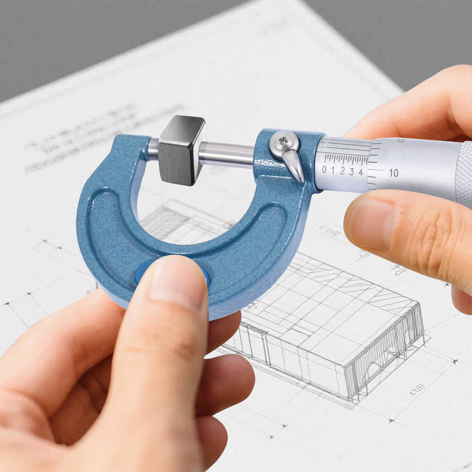 High Precision Mechanical Micrometer for Accurate Measurements – PEC Tools