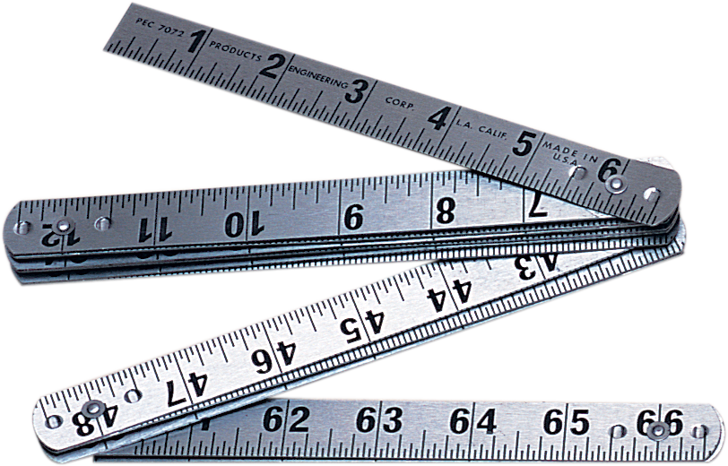 Steel Folding Rulers – PEC Tools