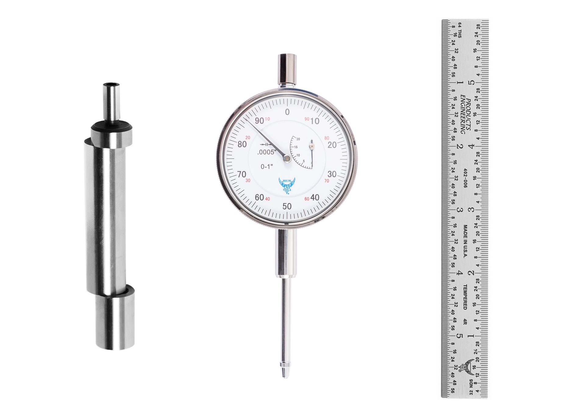 Engineering & Student Precision Tool Kit | Dial Indicator, Finder & Ru – PEC Tools